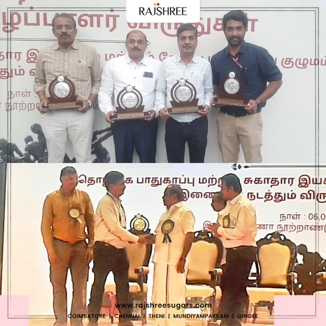 State Safety Award for the years 2022 and 2023 - Rajshree Sugars ...